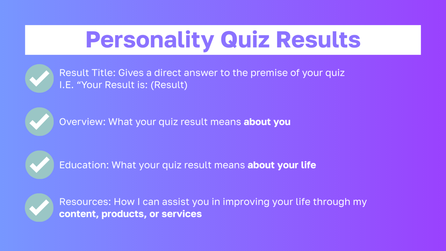 How to Build a Personality Quiz Funnel for Lead Generation | Interact Blog
