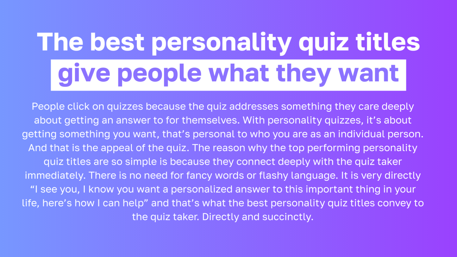 How to Build a Personality Quiz Funnel for Lead Generation | Interact Blog