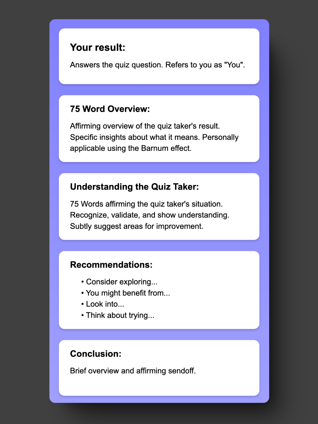 How to make custom quiz result landing pages | Interact Blog