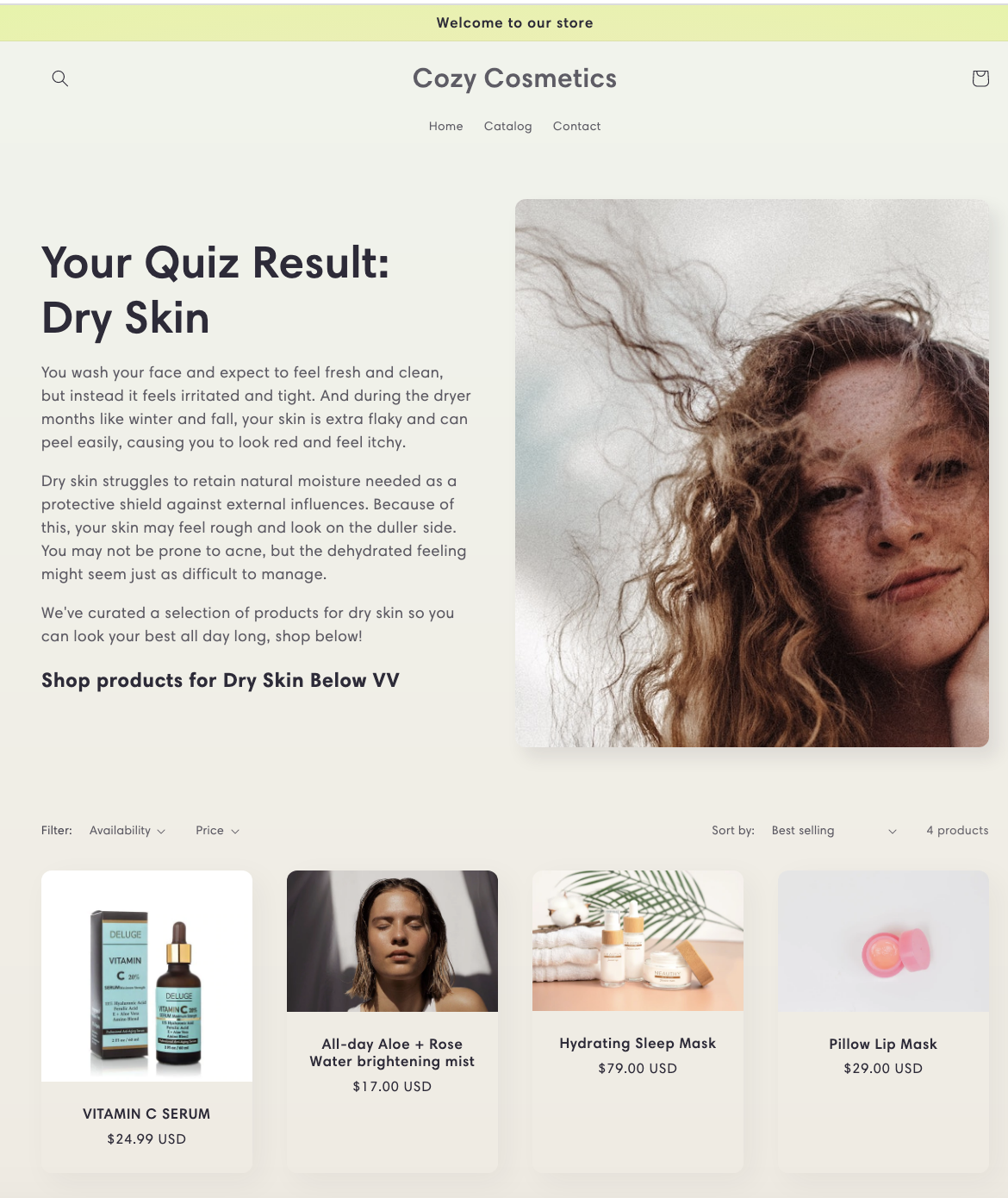 How to make a Skin Type Quiz for your Shopify Store | Interact Blog