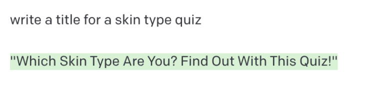 Make a Quiz with OpenAI (ChatGPT) | Interact Blog