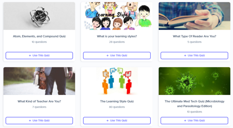 Learning Style Quiz Questions | Interact Blog