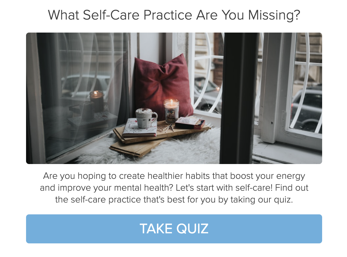 How to Create a Self-Care Quiz (+ 30 Questions to Ask)| Interact Blog