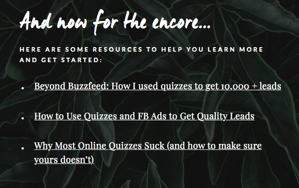 How to Create Quiz Result Landing Pages That Dazzle Your Audience ...