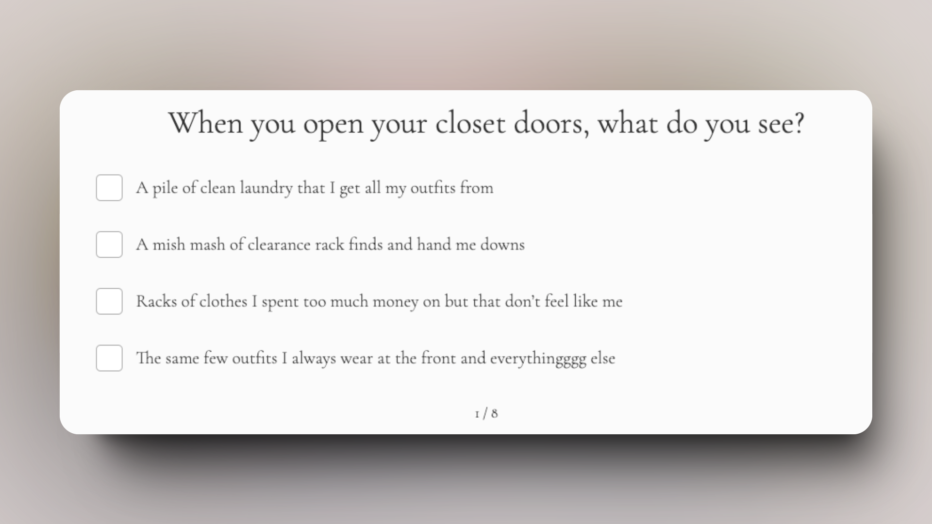 Personal Stylist Quiz Examples | Interact Blog