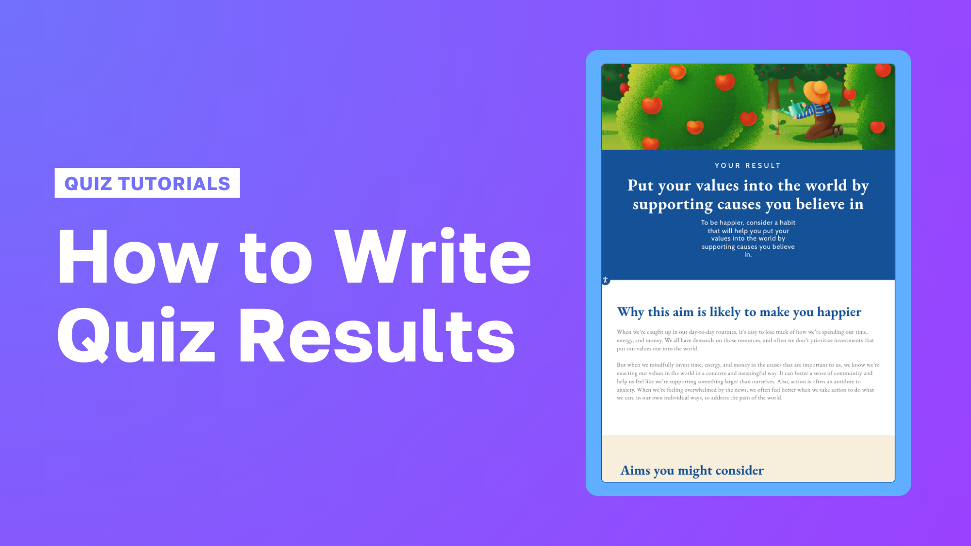 Quiz Results that Connect, Educate, and Convert | Interact Blog