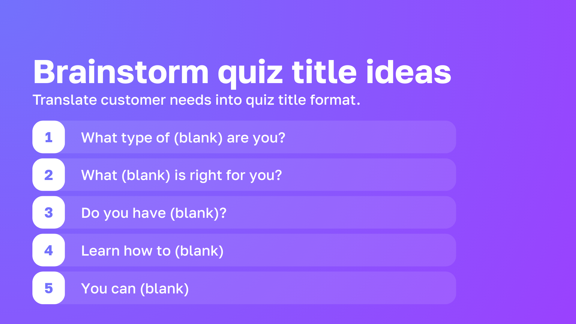 Generate Leads with a Meta Ads Quiz Funnel | Interact Blog