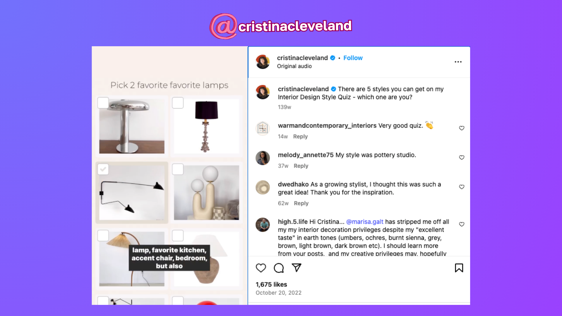 Excellent Examples of Instagram Quizzes for Lead Generation | Interact Blog